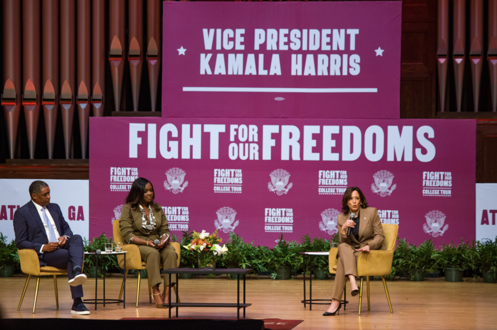 Vice President Harris Preaches Unity to the AUC - The Maroon Tiger