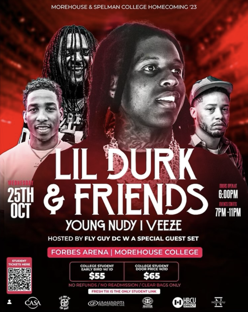 Lil Durk, Young Nudy and Veeze to Headline 2023 Homecoming - The Maroon ...